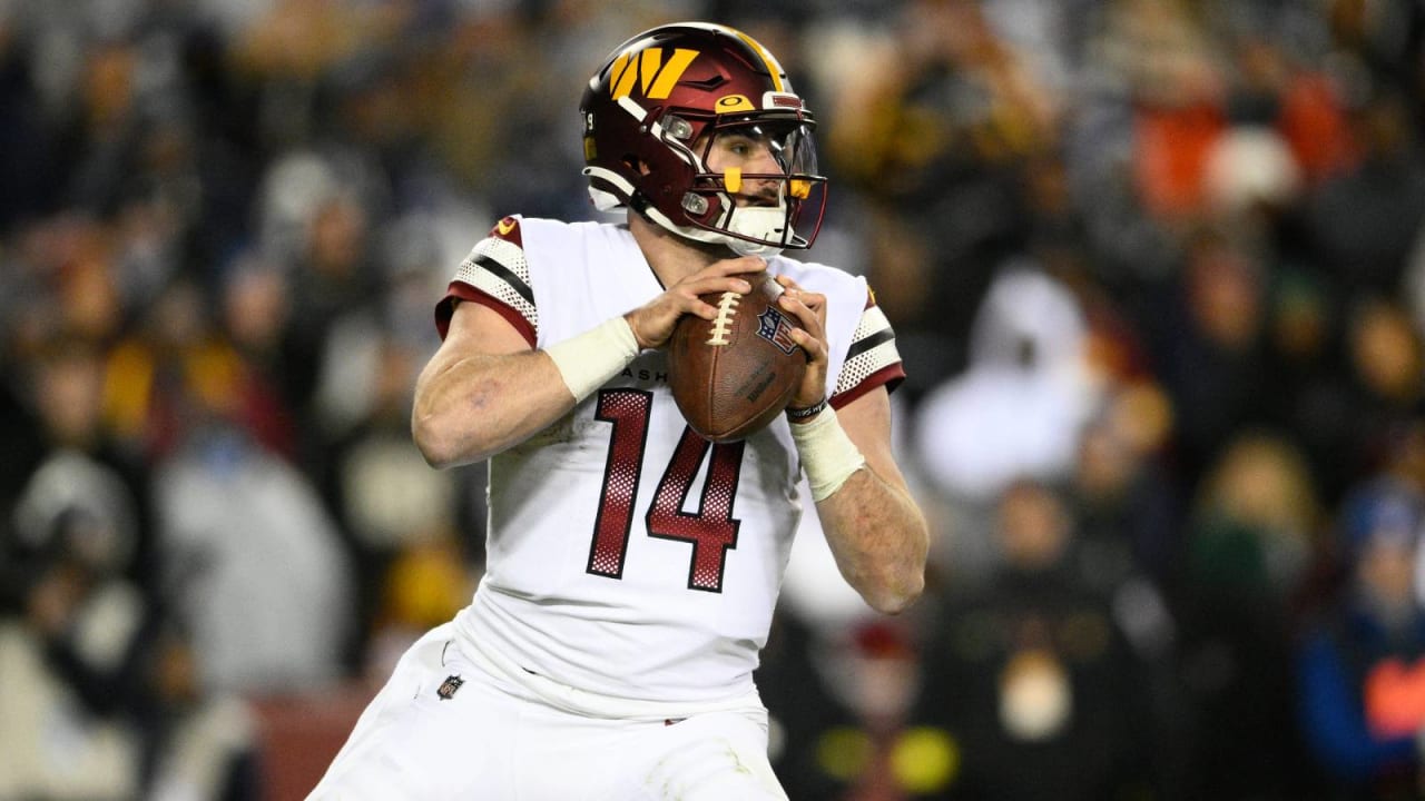 Commanders QB Sam Howell on starting job: 'I'm just going to give this ...