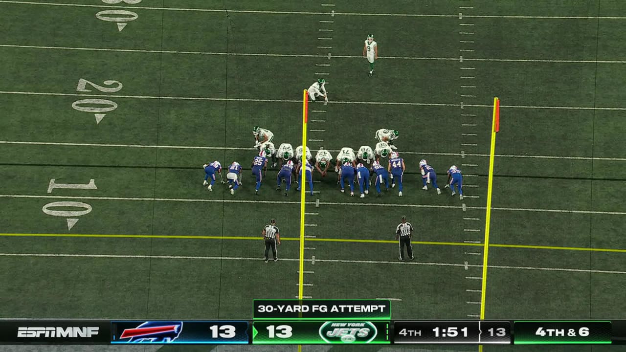 New York Jets kicker Greg Zuerlein's 30-yard FG gives Jets a three ...