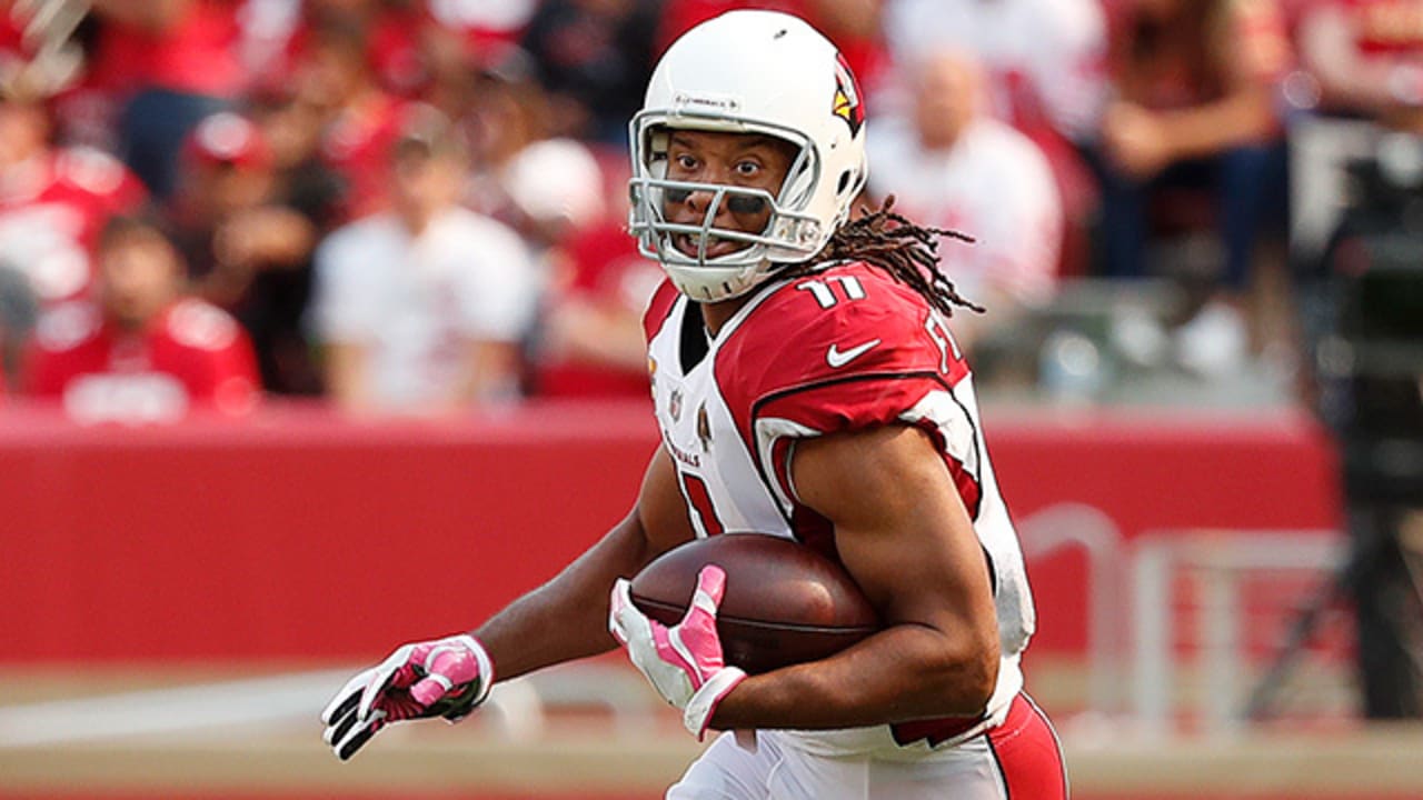 Larry Fitzgerald gets first catch of game for 20 yards