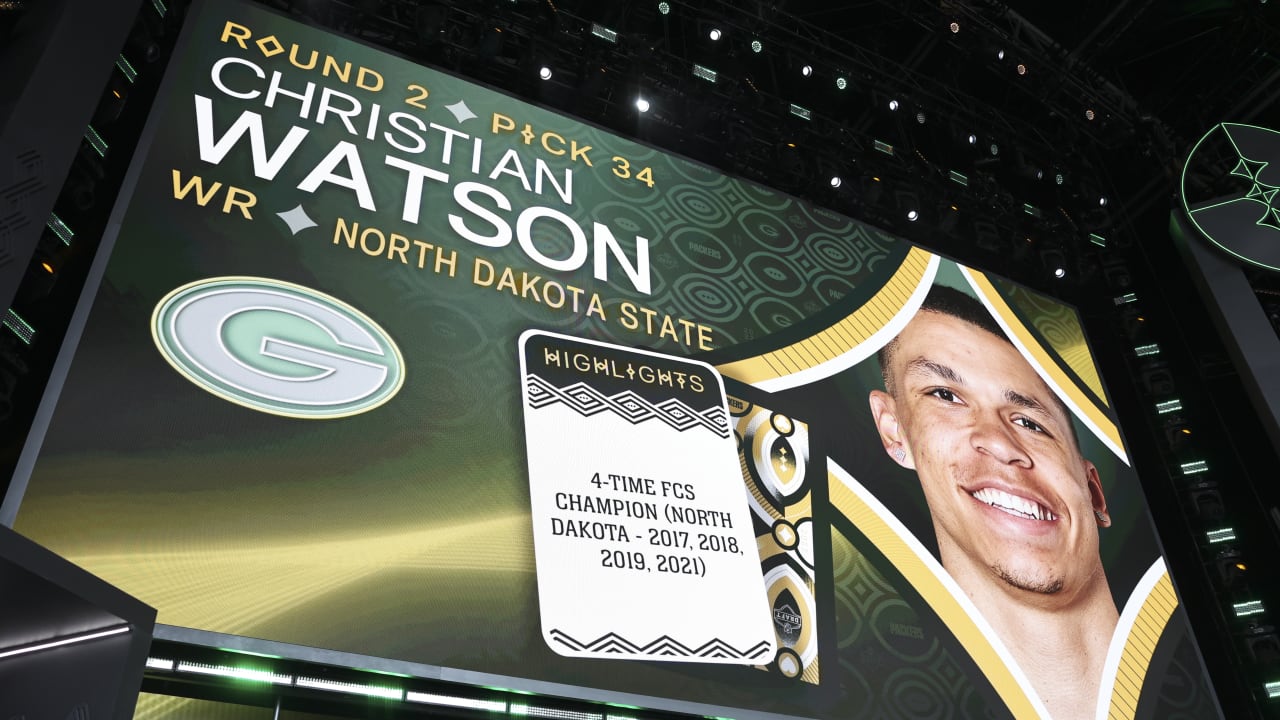 Green Bay Packers select North Dakota State Bison wide receiver ...