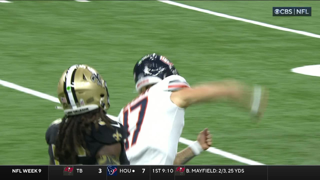 Chicago Bears quarterback Tyson Bagent mashes down turbo button on 20 ...