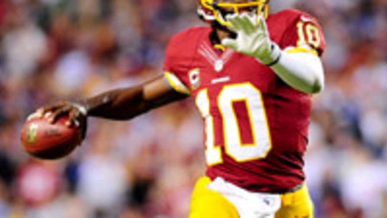 RG3 will not start for Washington Redskins on Sunday