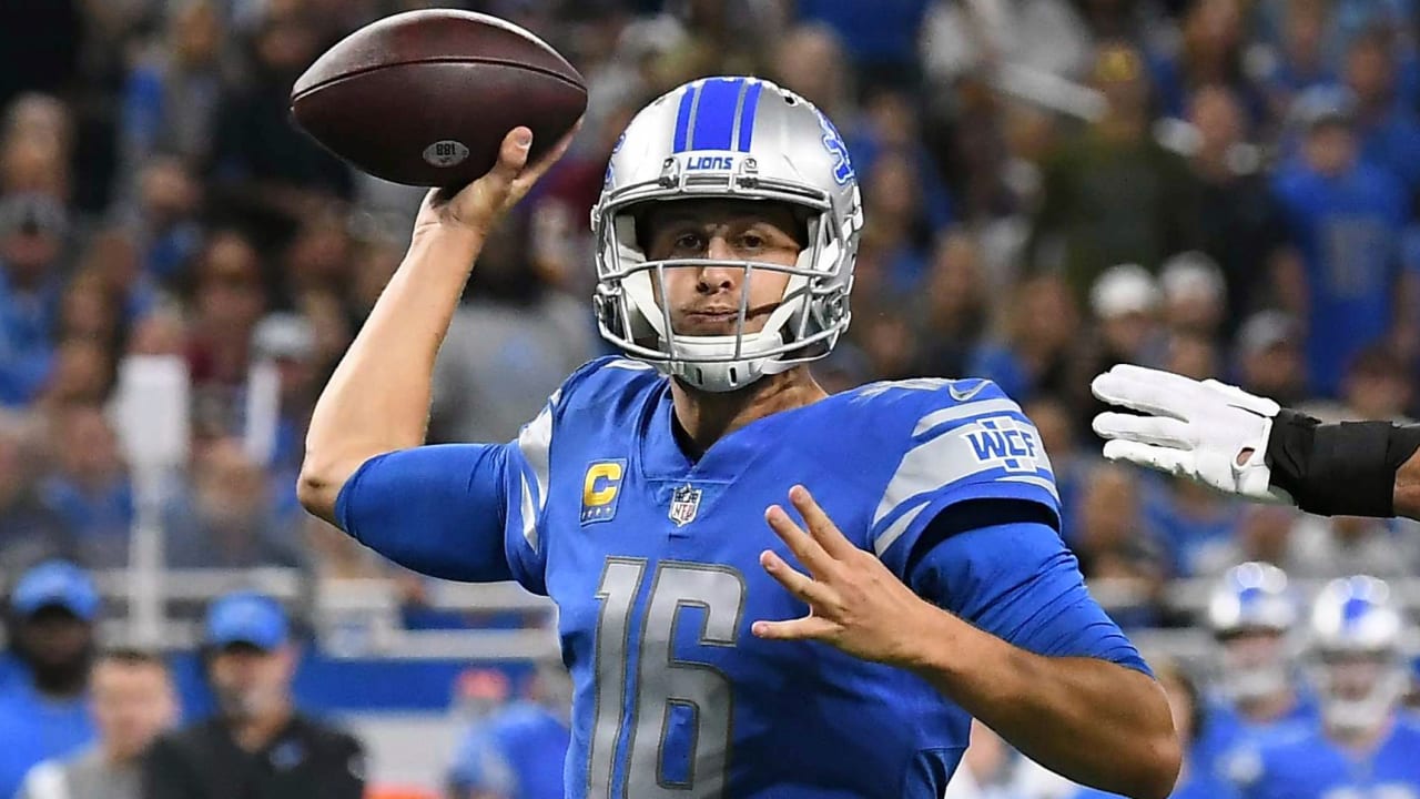 Watch Detroit Lions quarterback Jared Goff's best throws in his 4-TD ...