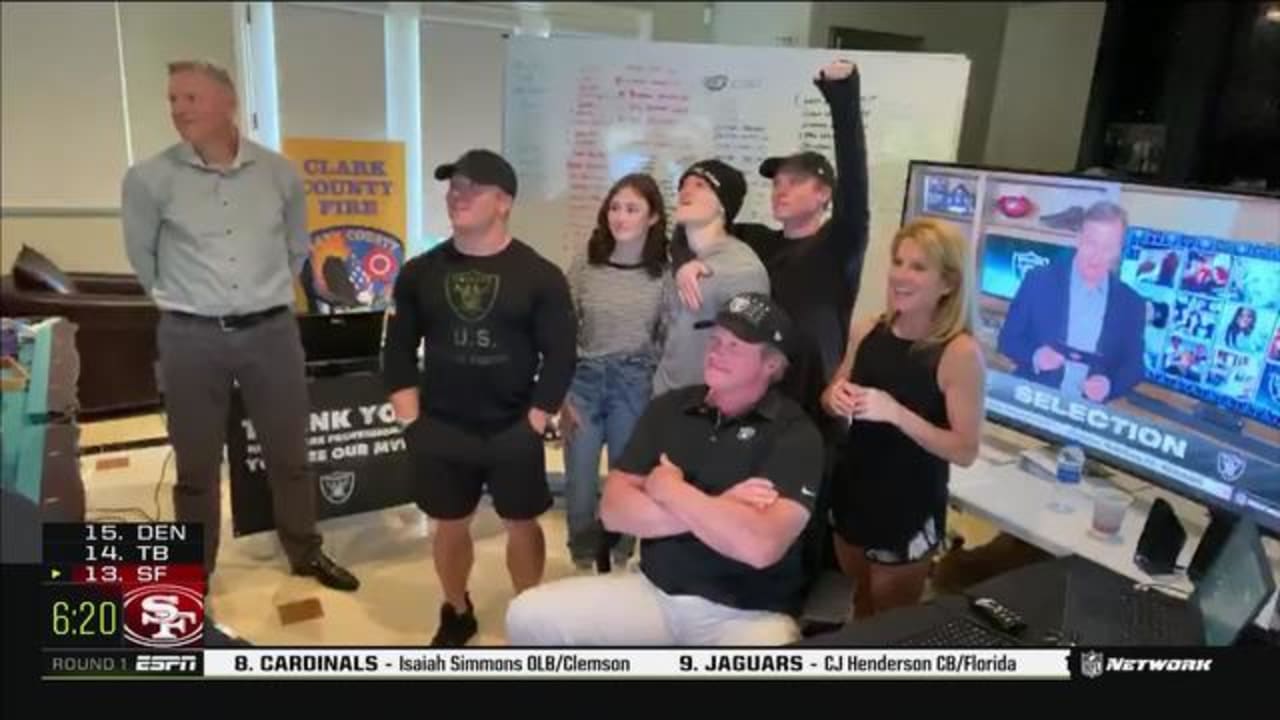 Raiders select Henry Ruggs III with No. 12 pick in 2020 draft