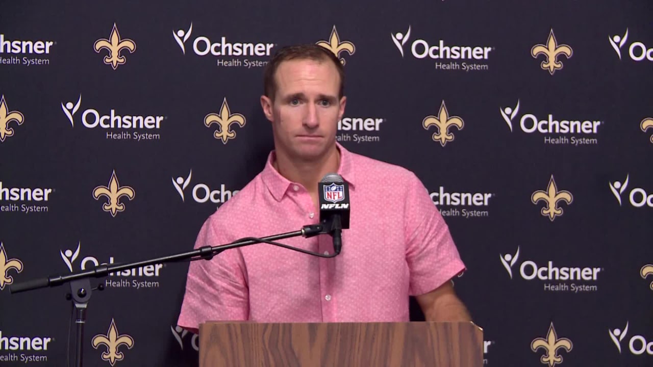 Drew Brees discusses thumb injury and next steps after Week 2