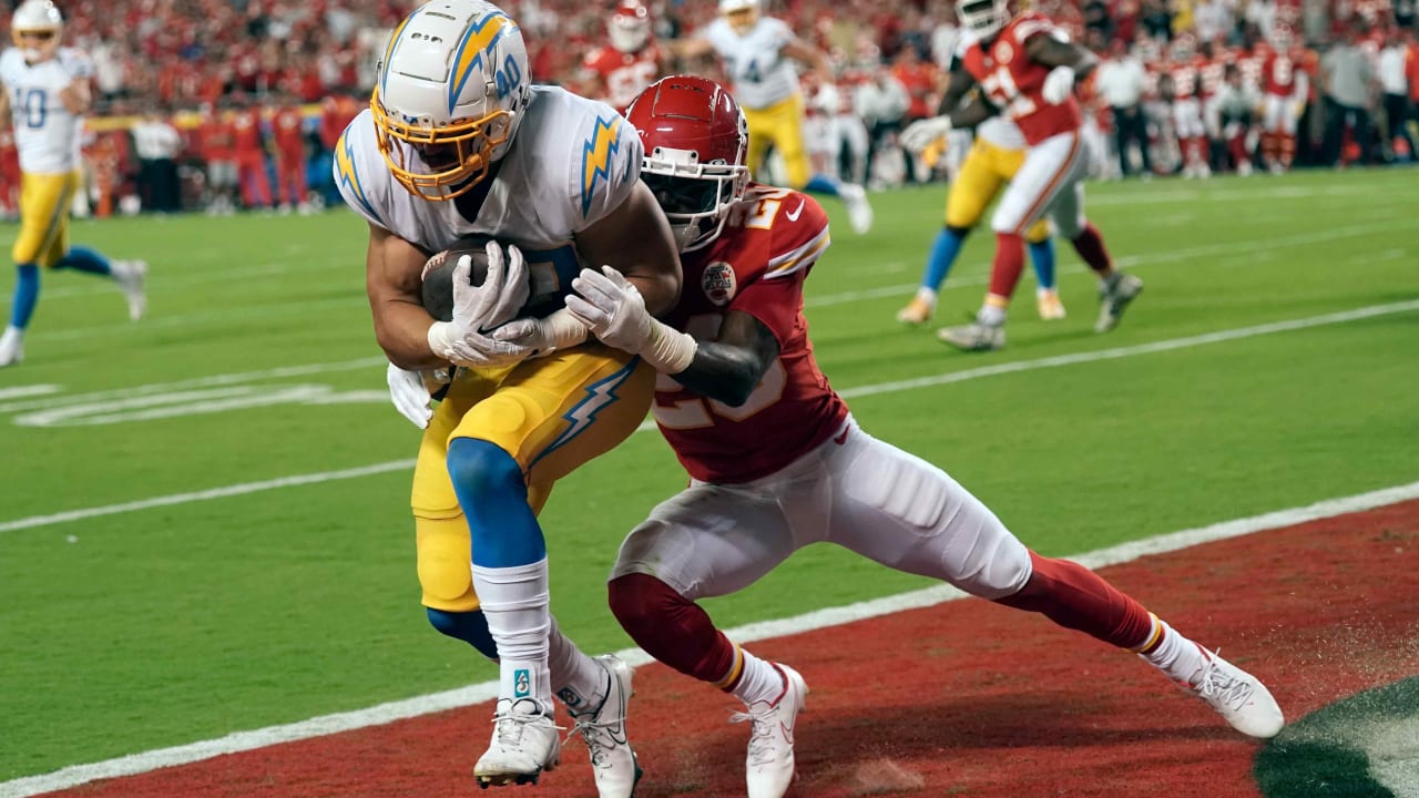 Los Angeles Chargers quarterback Justin Herbert's bootleg frees ...