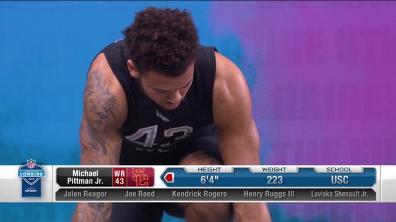 Michael Pittman Jr. runs official 4.52 40-yard dash