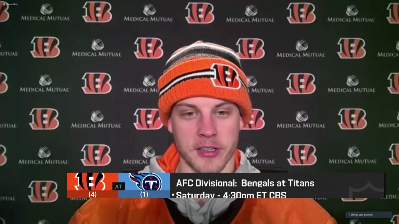 Cincinnati Bengals quarterback Joe Burrow says Tennessee Titans head ...