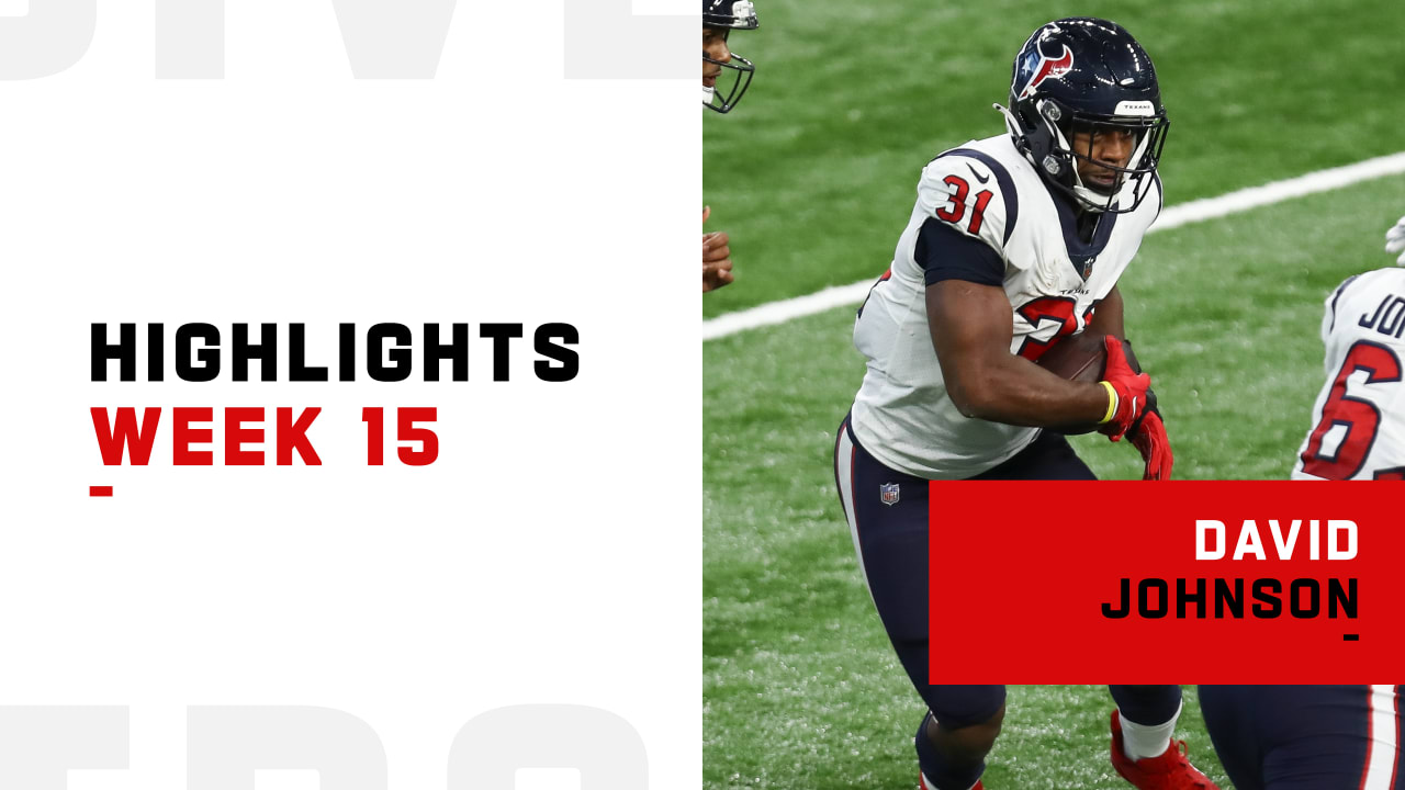 Houston Texans running back David Johnson's best plays from 133-yard ...