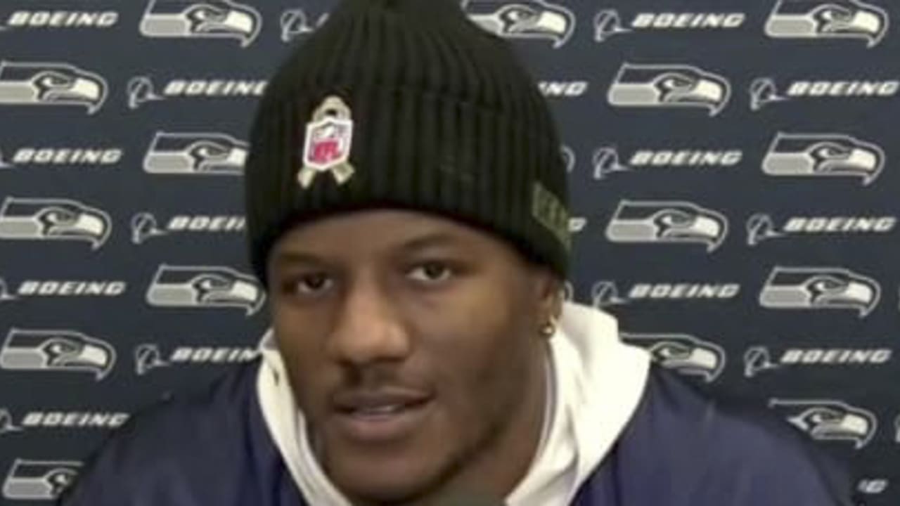 Seahawks running back Chris Carson discusses Seattle's defensive ...
