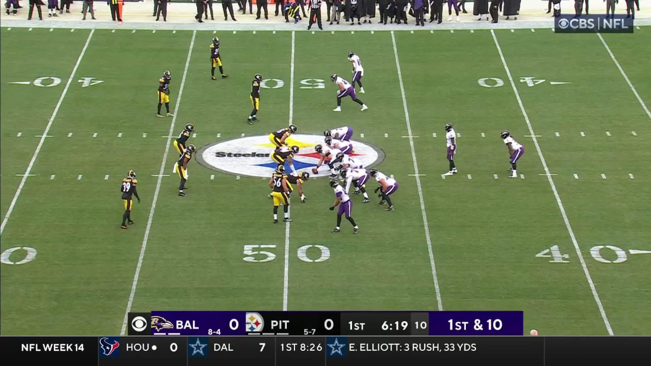 Baltimore Ravens quarterback Tyler Huntley slings it to wide receiver ...