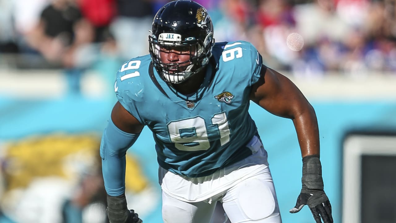 Jacksonville Jaguars defensive end Dawuane Smoot is a blur off the edge ...