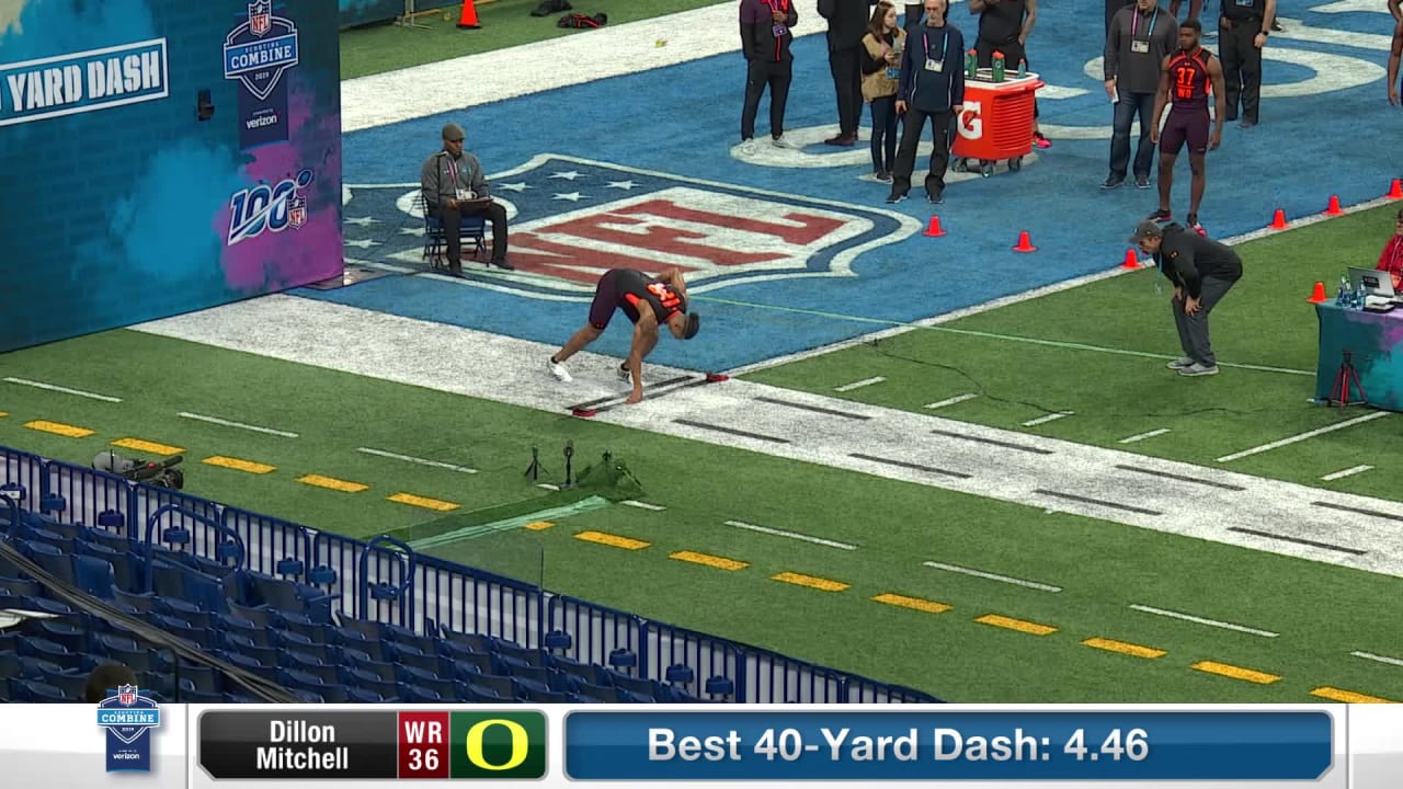 University of Oregon wide receiver Dillon Mitchell's 2019 NFL Scouting ...
