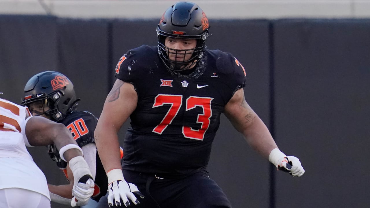 Chicago Bears select Oklahoma State Cowboys offensive tackle Teven ...