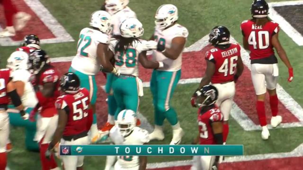 Buddy Howell rushes for a 1-yard TD