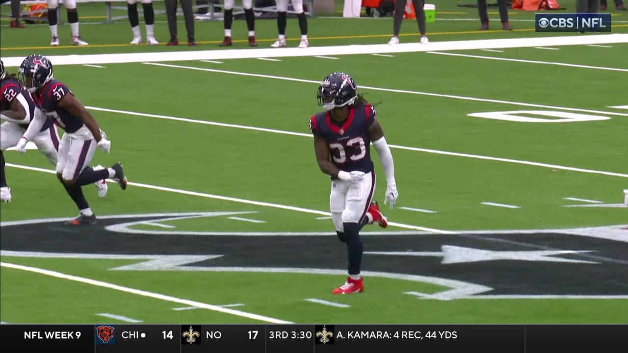 Running back kickoff! Houston Texans Dare Ogunbowale shows his boot on ...