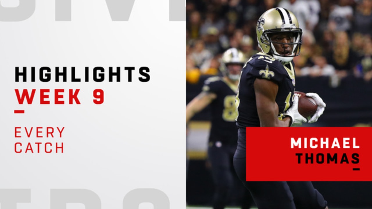 Every catch from Michael Thomas' franchise-record game | Week 9