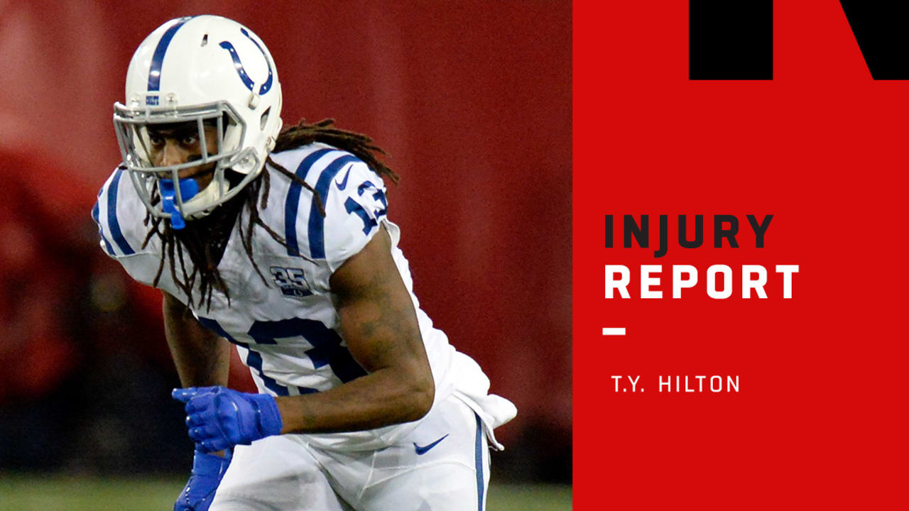 Injury roundup: Colts WR Hilton (ankle) questionable