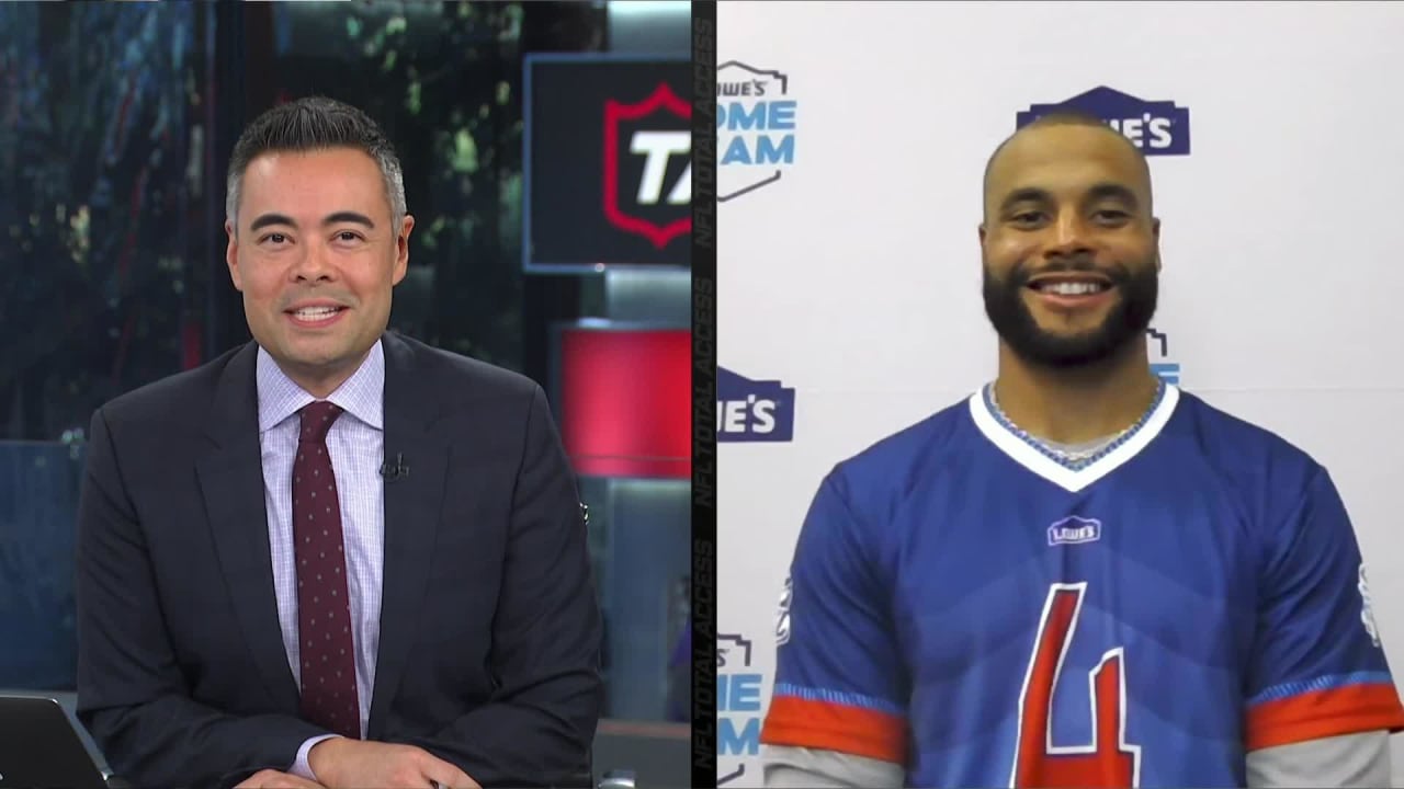 Dallas Cowboys quarterback Dak Prescott joins 'NFL Total Access' to ...