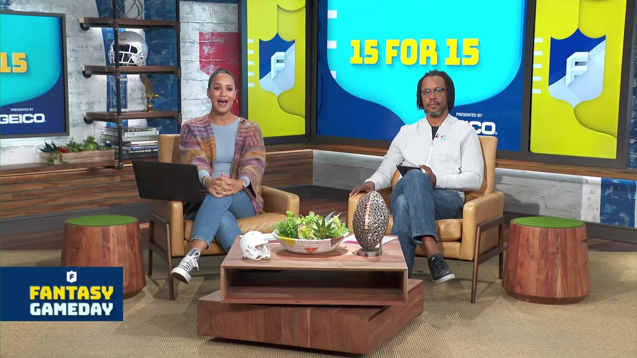 Week 2 15 for 15 presented by GEICO | NFL Fantasy GameDay