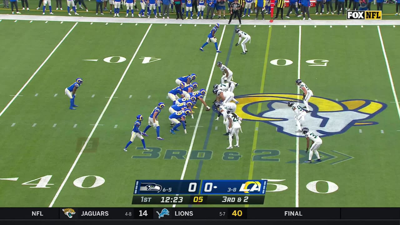 Los Angeles Rams WR Ben Skowronek's toe-tap catch nets 22-yard gain for ...
