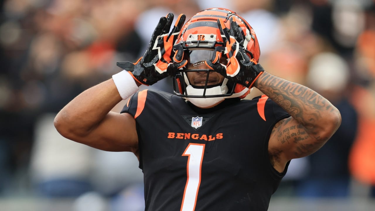 Every Cincinnati Bengals wide receiver Ja'Marr Chase catch from 119 ...
