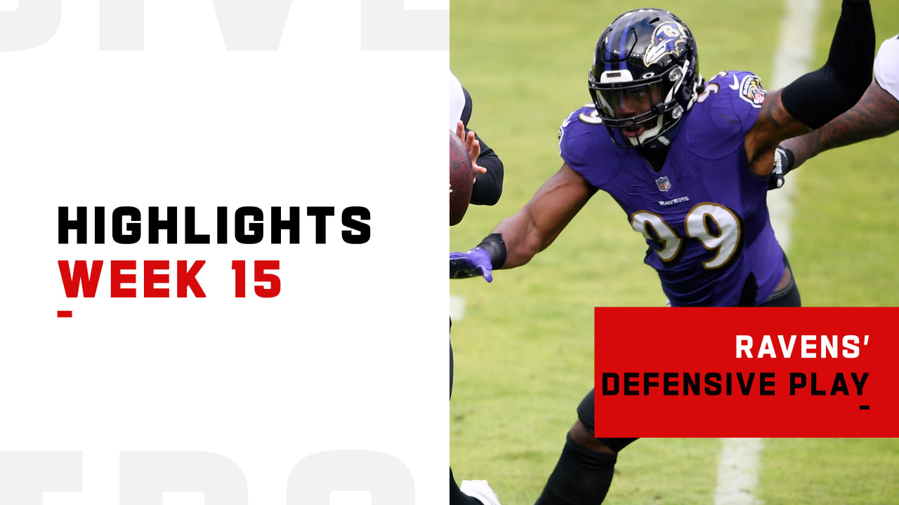 Baltimore Ravens' best defensive plays from strong win | Week 15