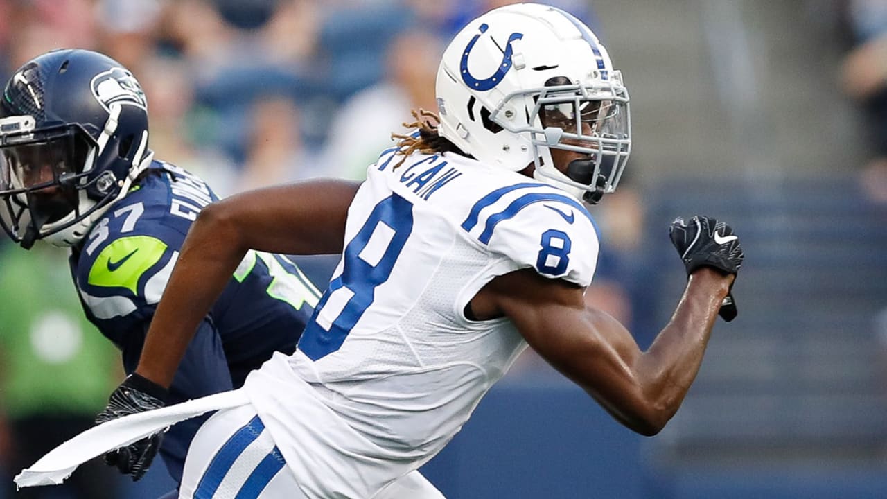 Colts lose promising rookie WR Deon Cain to torn ACL