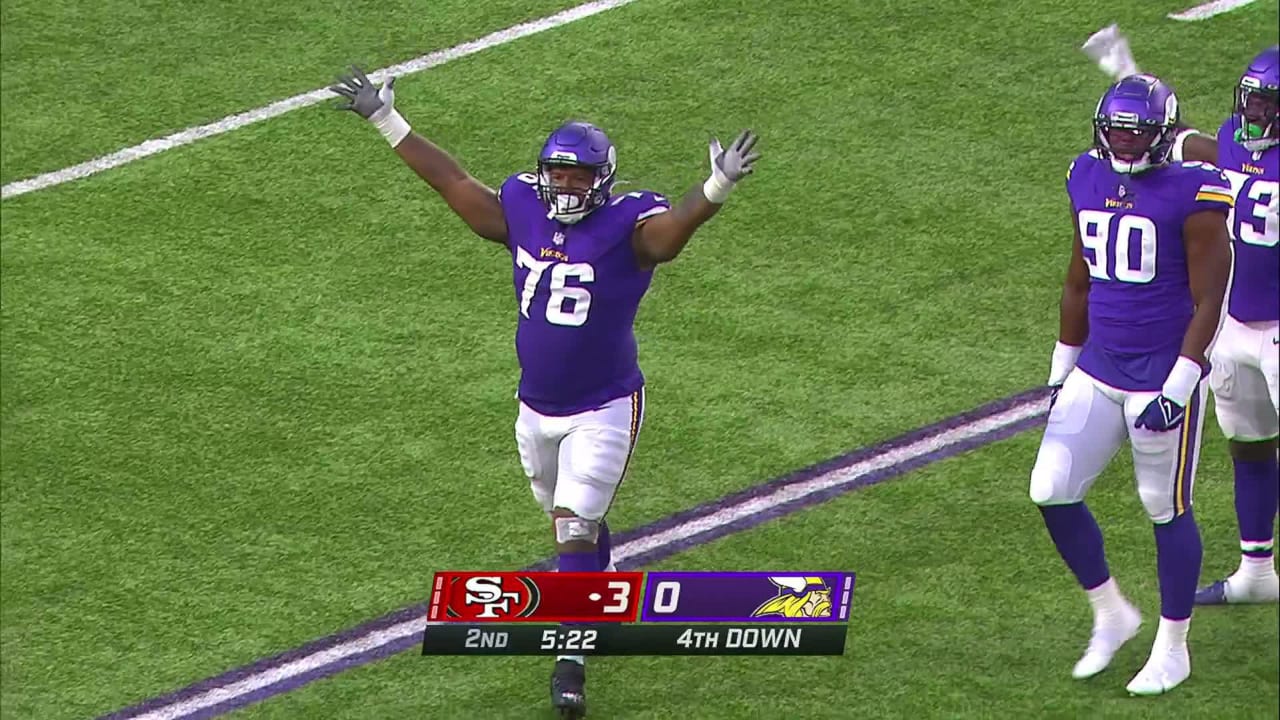 Minnesota Vikings Defensive Tackle T Y Mcgill Minnesota Vikings
