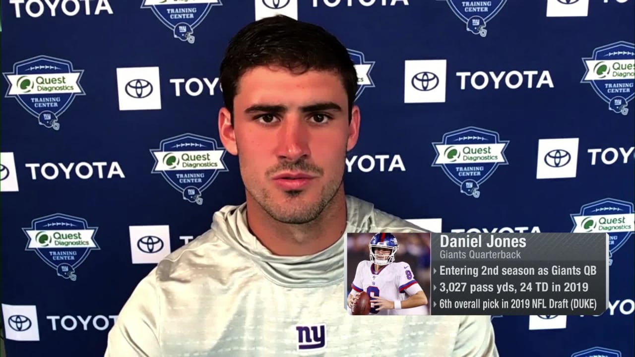 New York Giants quarterback Daniel Jones breaks down facets of his game ...