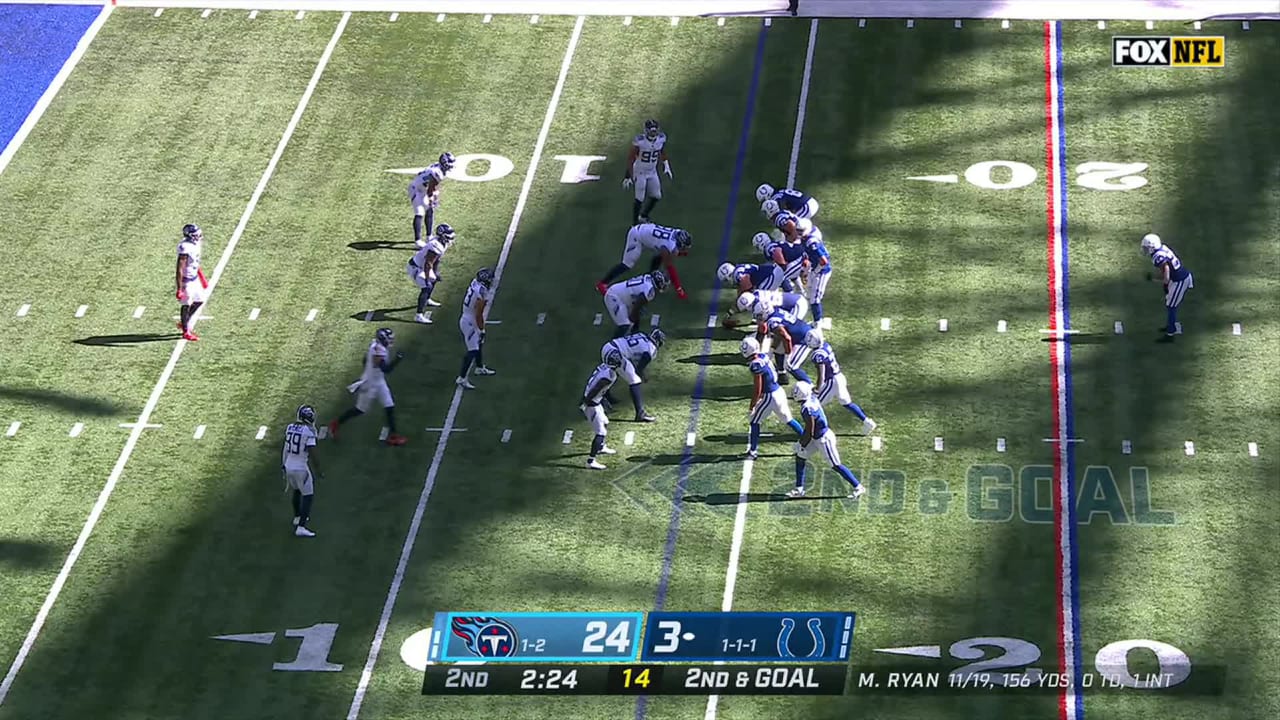 Indianapolis Colts tight end Mo Alie-Cox pulls in his first TD of '22