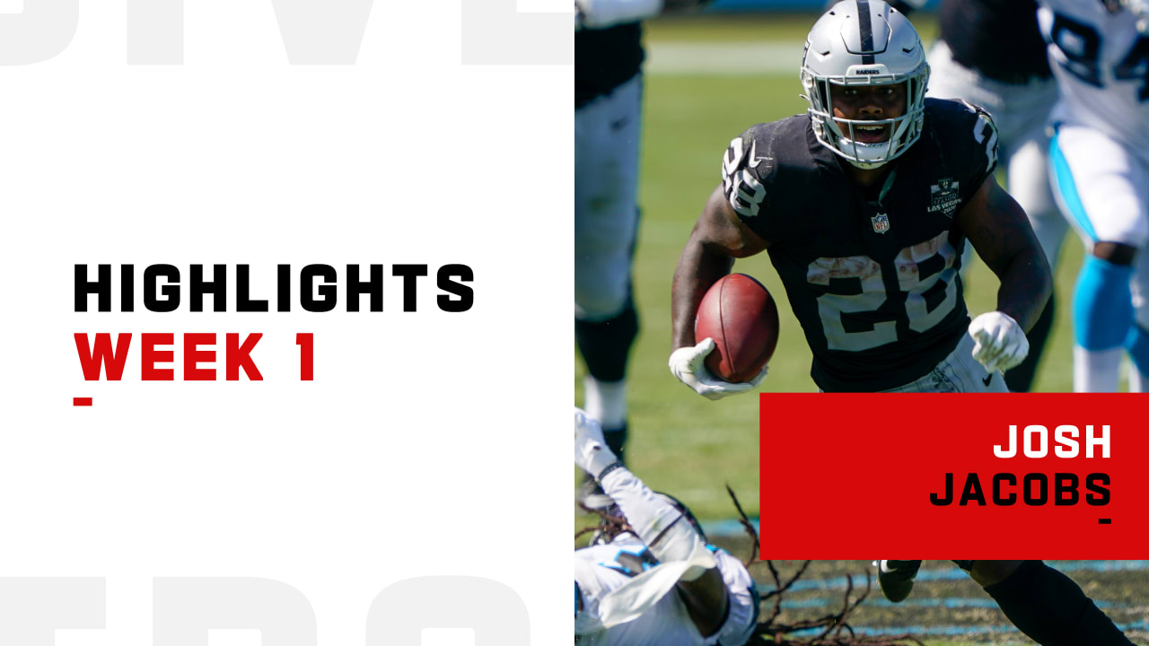 Las Vegas Raiders running back Josh Jacobs' best plays from his 3 ...