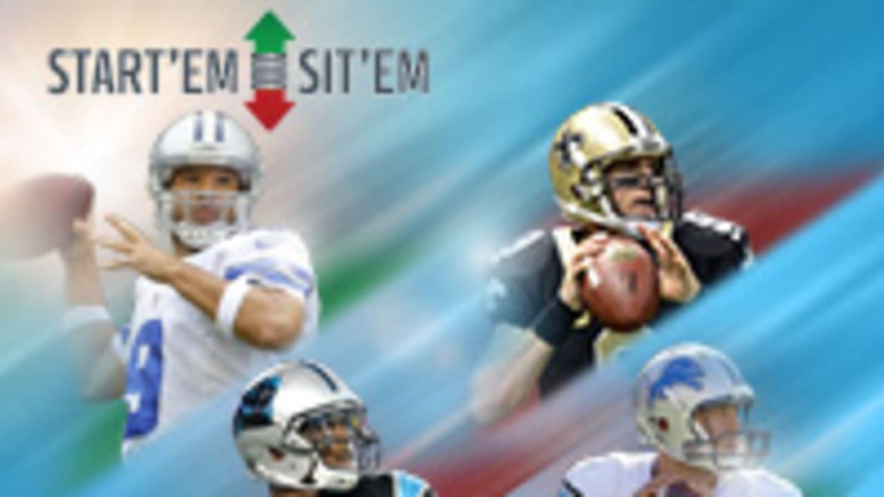 Start 'Em, Sit 'Em Week 7: Quarterbacks