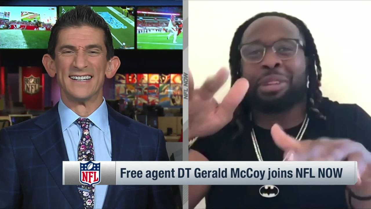Free agent defensive tackle Gerald McCoy joins 'NFL NOW'