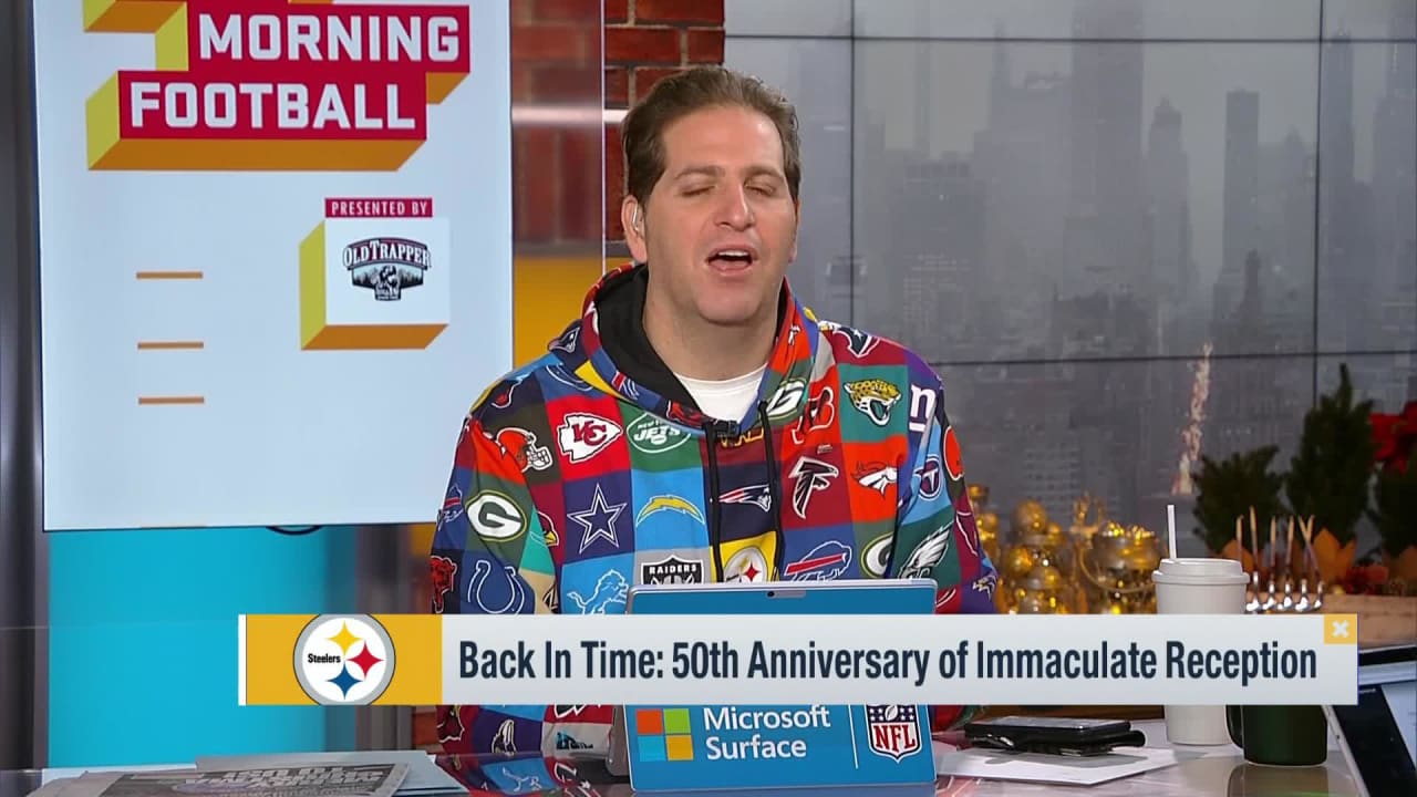 NFL Network's Peter Schrager goes back in time and relives the 'Immaculate Reception'