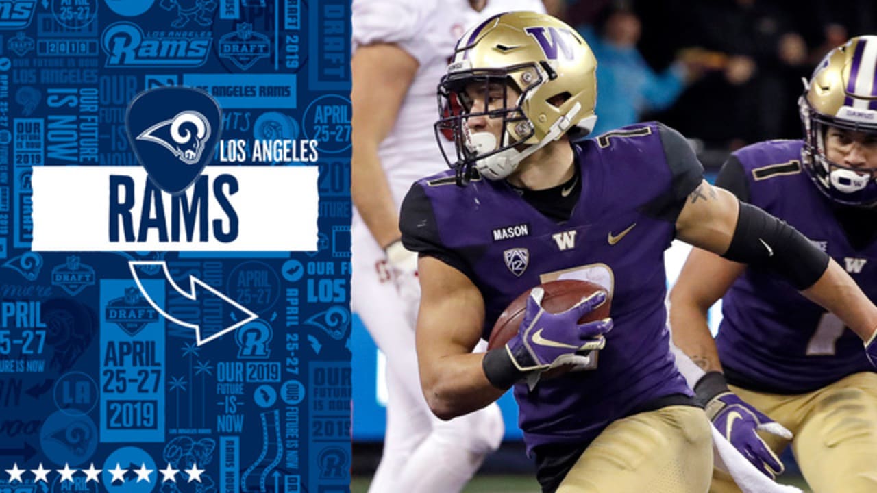 Los Angeles Rams select Washington Huskies safety Taylor Rapp No. 61 in ...