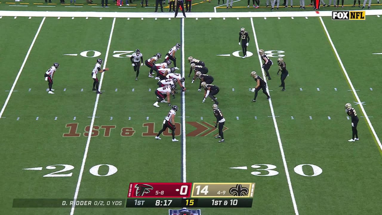 Every Atlanta Falcons running back Tyler Allgeier rush from 139-yard ...