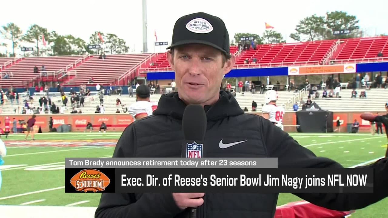 Reese's Senior Bowl executive director Jim Nagy joins 'NFL Now' to ...