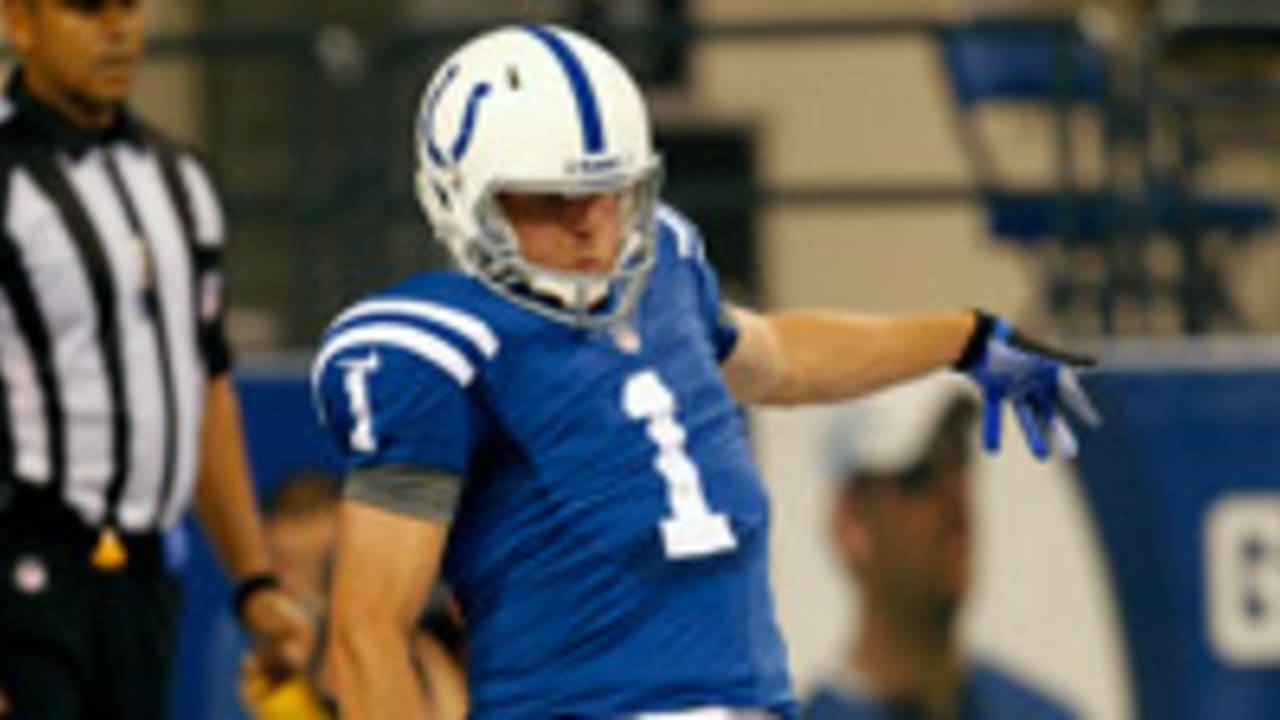 Punter Pat McAfee: 'I hope to be a Colt forever'