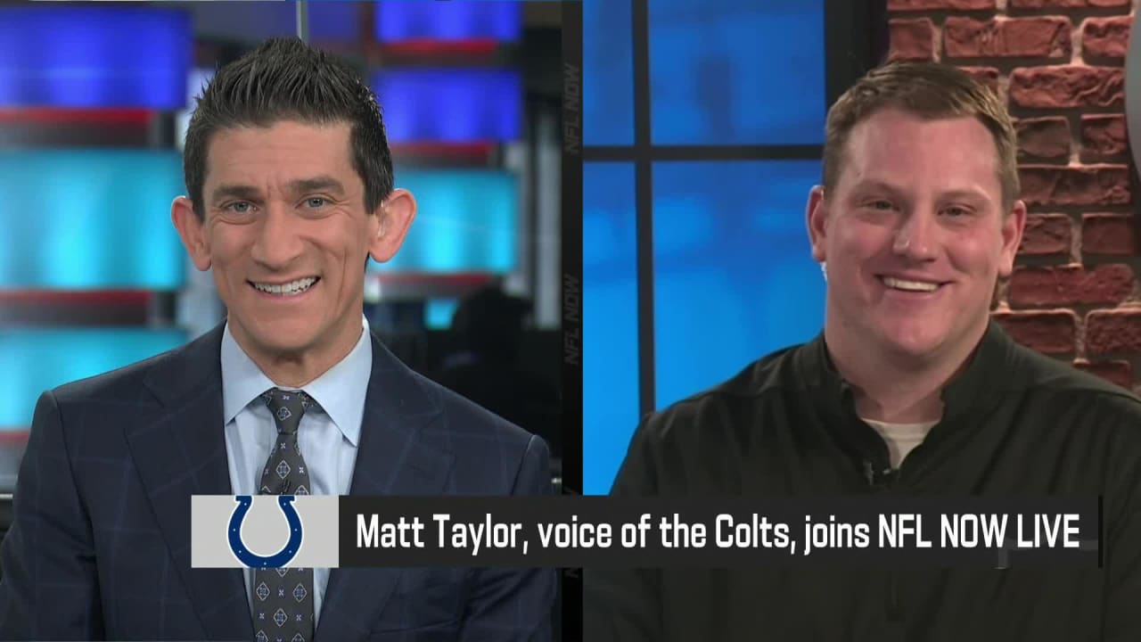 Indianapolis Colts play-by-play voice Matt Taylor shares how new Colts ...