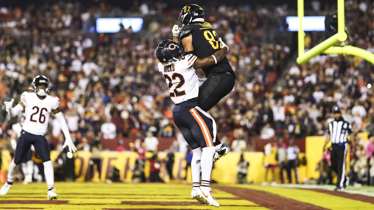 Washington Commanders tight end Logan Thomas snags a top-shelf ...