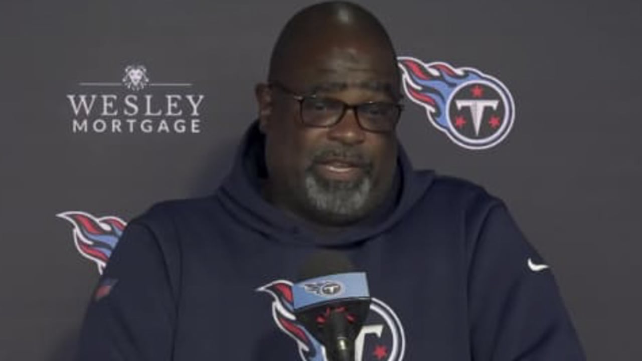 Tennessee Titans defensive line and assistant head coach Terrell ...