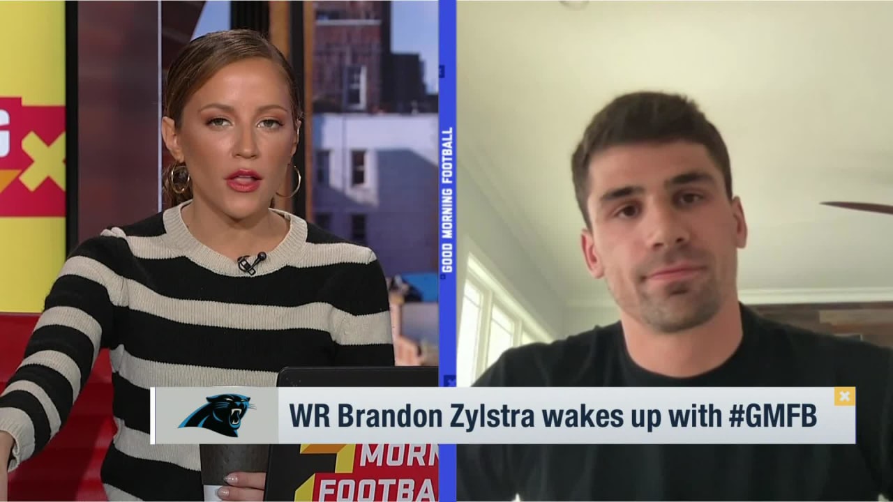Carolina Panthers WR Brandon Zylstra discusses his unique journey to ...
