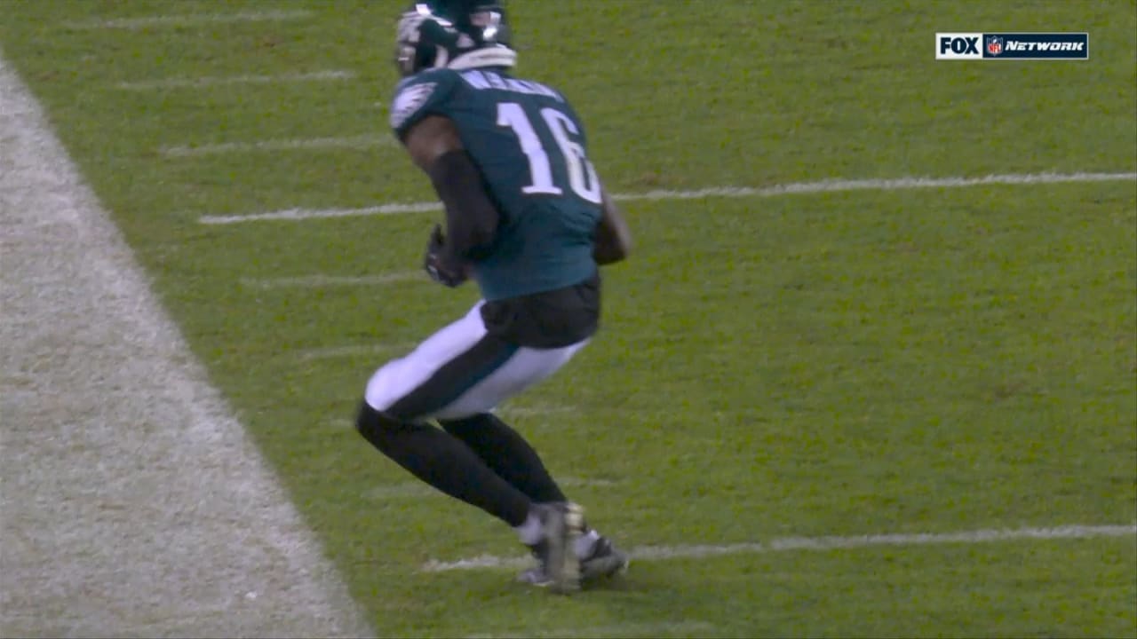 Toe-drag swag! Philadelphia Eagles wide receiver Quez Watkins' fancy ...