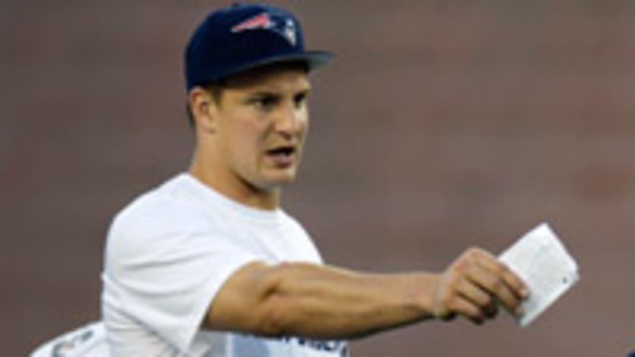 Rob Gronkowski back at New England Patriots practice