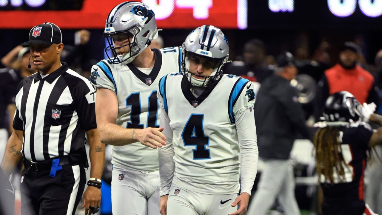 Carolina Panthers kicker Eddy Pineiro misses would-be game-winning 34 ...