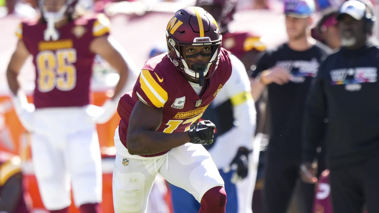 Washington Commanders wide receiver Terry McLaurin sheds tacklers for ...