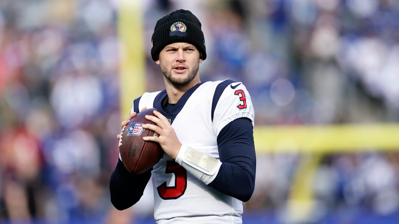 NFL Network's Mike Garafolo: Houston Texans expected to start quarterback Kyle Allen over Davis ...