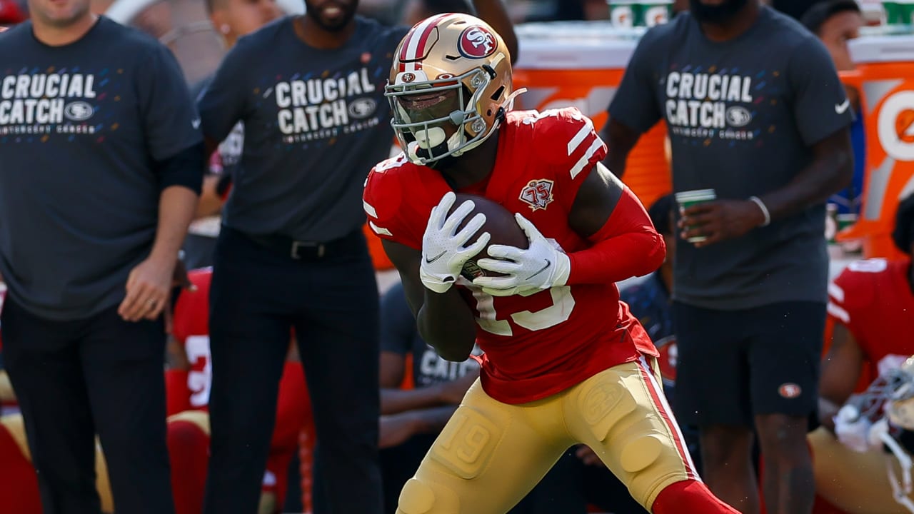 San Francisco 49ers Trey Lance locates wide receiver Deebo Samuel all ...