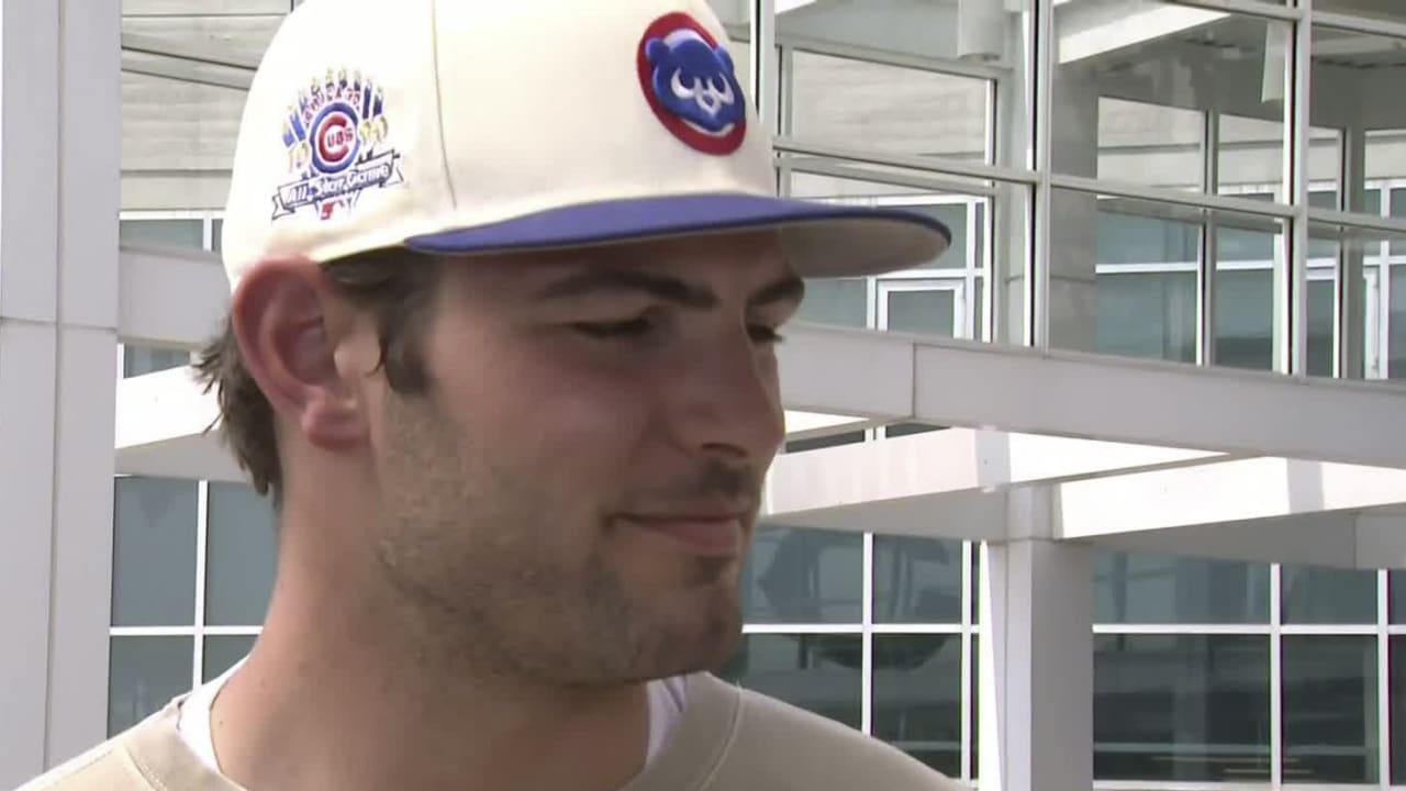 Chicago Bears tight end Cole Kmet explains evolution of his game with ...